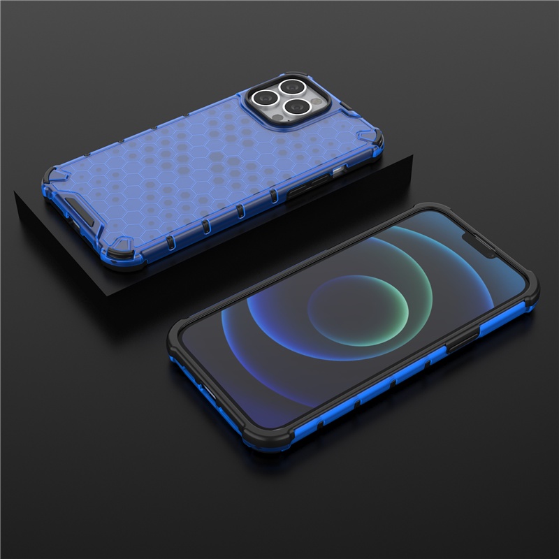 Honeycomb Armor Shockproof Case For iPhone 11 12 13 14 Pro Max Soft ...