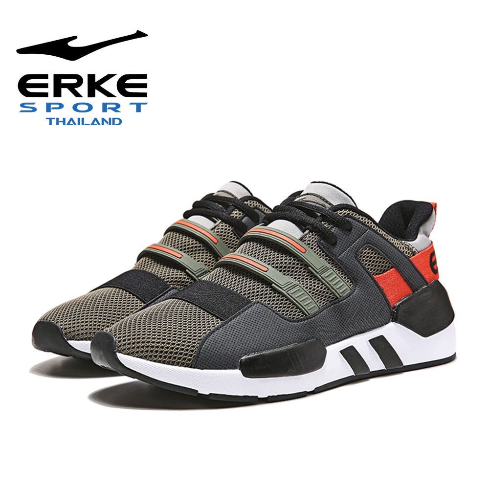 ERKE Fore Play Action รองเท้าผ้าใบสำหรับผู้ชาย รองเท้าลำลอง ...