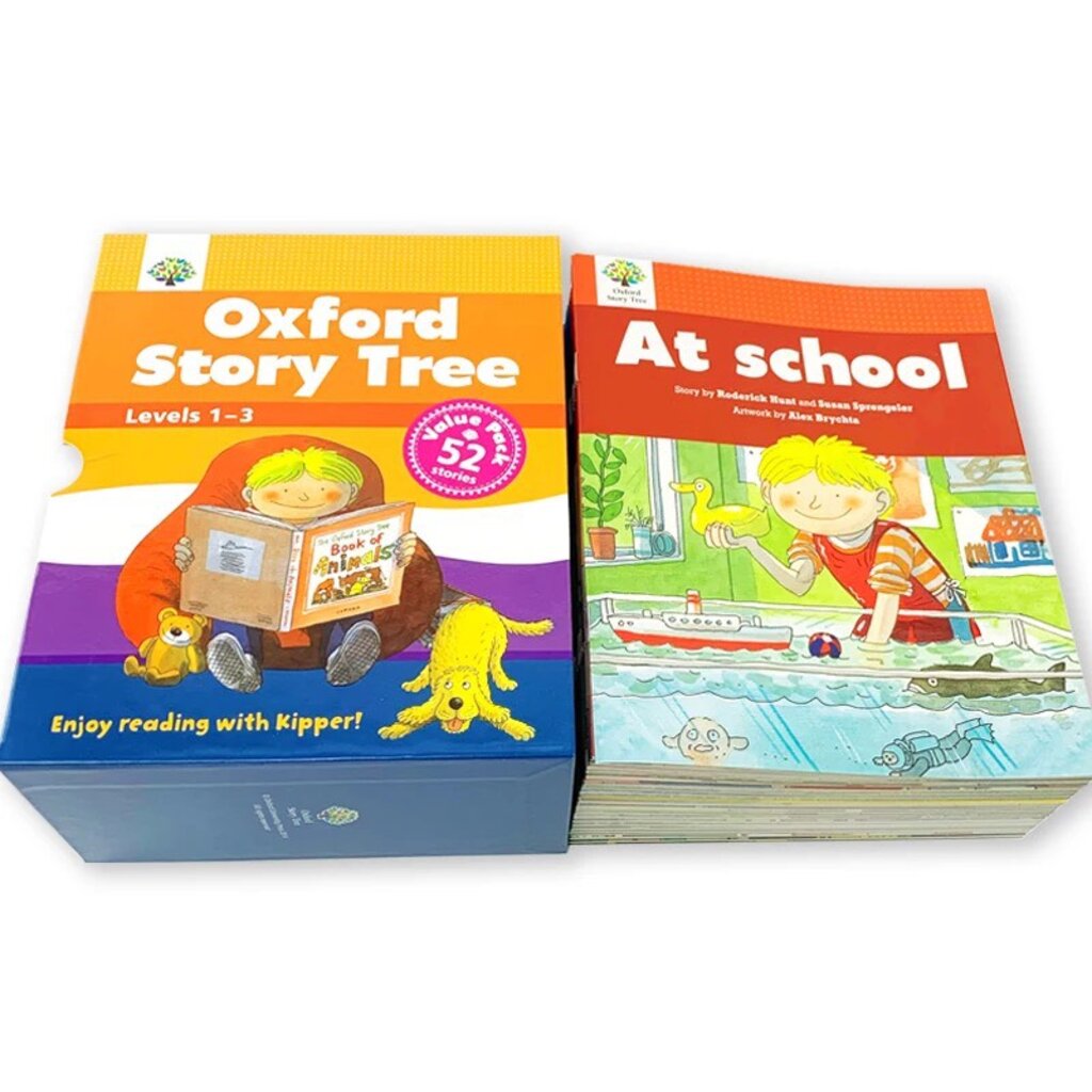 (พร้อมส่ง) Oxford Story Tree Level 1-3 หนังสือฝึกอ่านภาษาอังกฤษ 52 เล่ม ...
