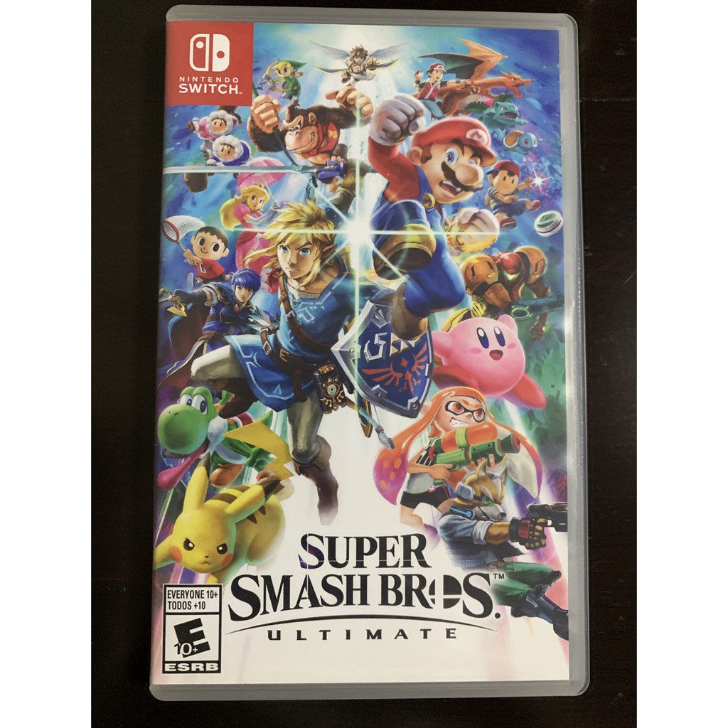 แผ่นเกมส์ Super smash bros มือ2มือสอง Nintendoswitch game มือสอง NSW ...