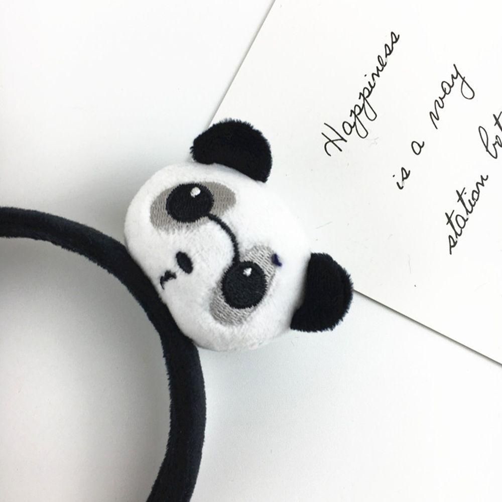 HUBERT Cute Women Hair Accessories Children Panda Scrunchies Korean ...