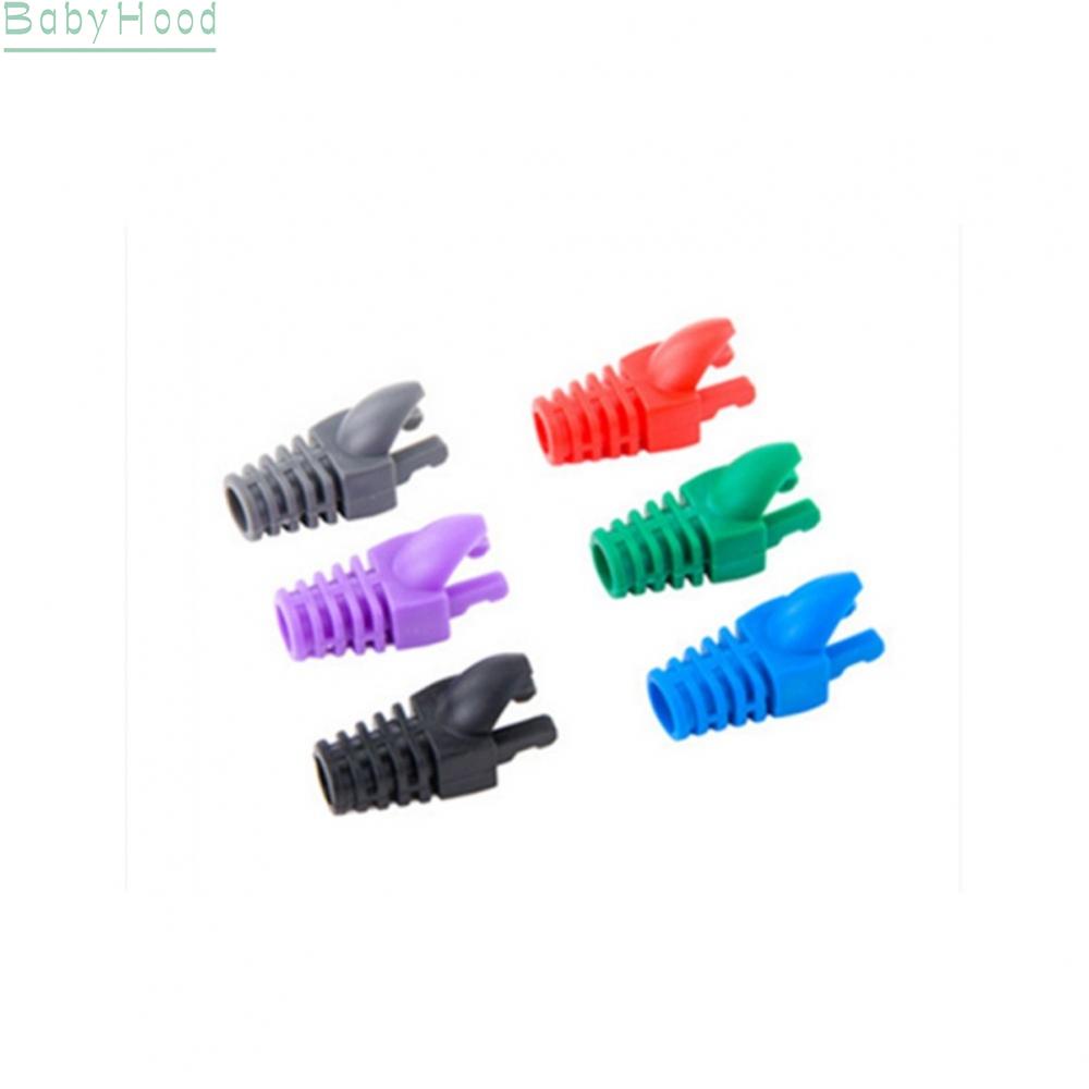 Big Discounts100Pcs Multicolour Adapter Cover Network Cable Plugs ...