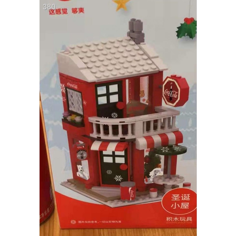 ☄ Coca-Cola Family Convenience Store Building Blocks ของเล่น Coca-Cola ...
