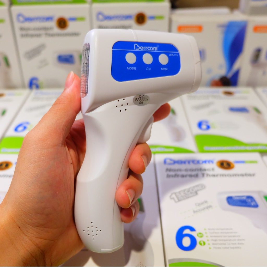 (สินค้าพร้อมส่ง)รุ่น JXB-178 เครื่องวัดไข้ ประกัน 1 ปี ...