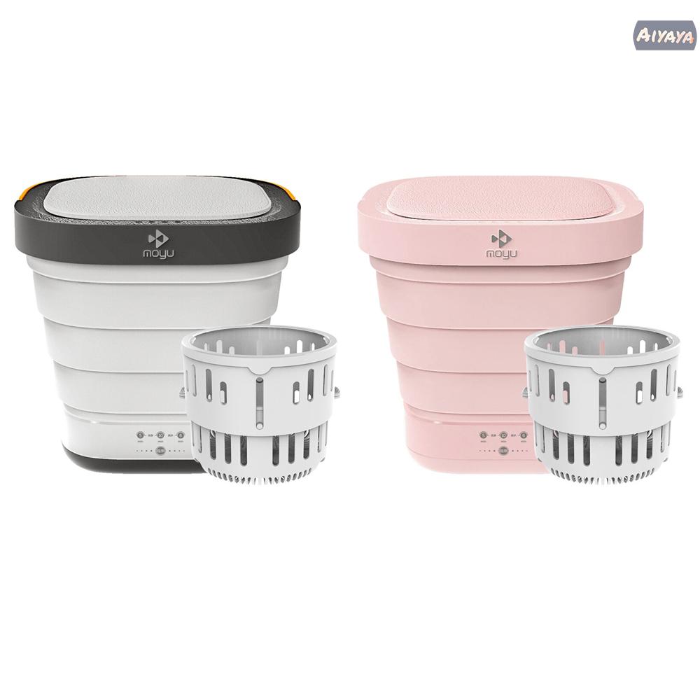 READY STOCK Moyu Wash Machine XPB08-F2 2 in 1 Portable Foldable Mini ...