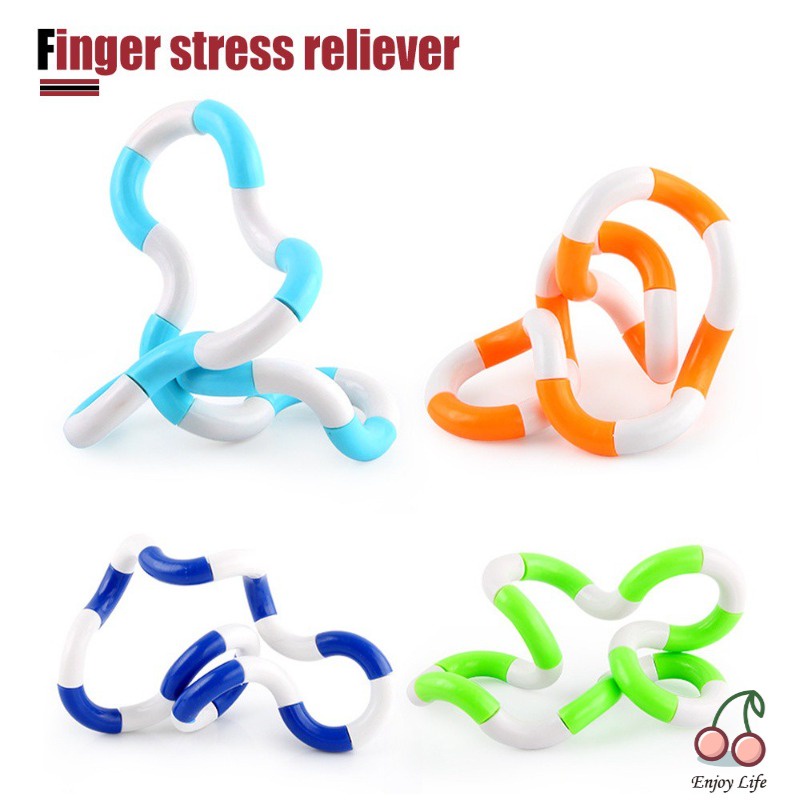 ใหม่ของเล่น Fidget String Tangle สําหรับเล่นคลายเครียดความวิตกกังวล ...