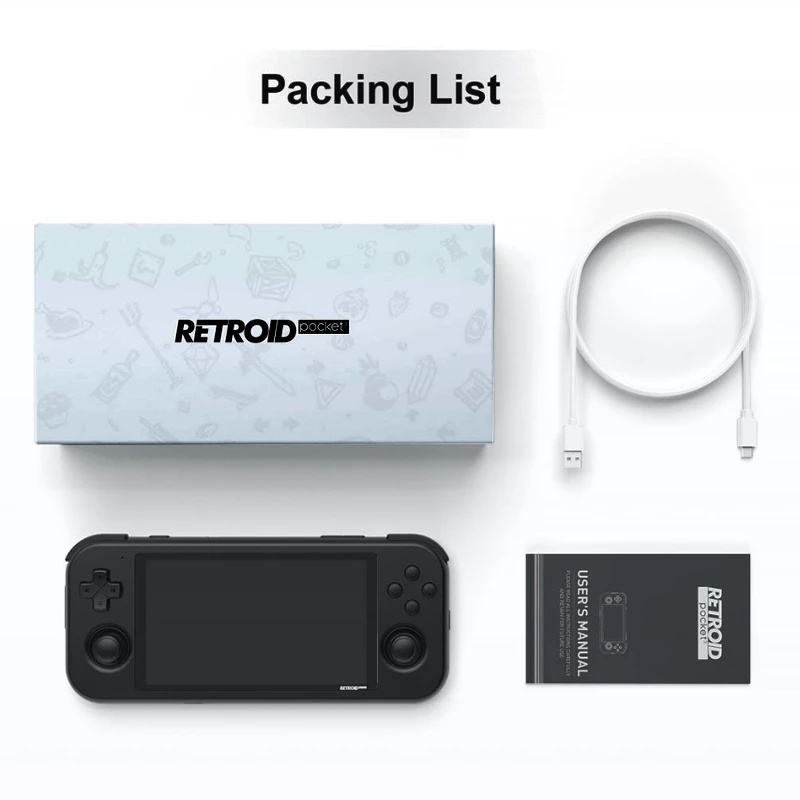 Retroid Pocket 3 4.7Inch Touch Screen Android 11 Handheld Game Console ...