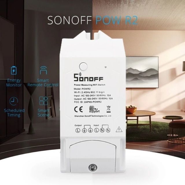 Sonoff POW R2 วัดค่าพลังงาน Energy Monitor Ewelink - thoongpoon81 ...