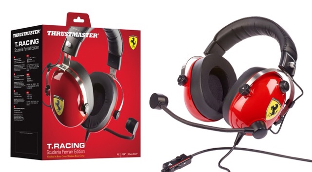 Thrustmaster T.Racing Scuderia Ferrari Edition Gaming Headset ...
