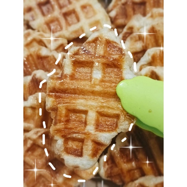 ครอฟเฟิลเนยสด มินิครอฟเฟิล (Mini Croffle อันละ 15 บาท อบใหม่พร้อมทาน ...