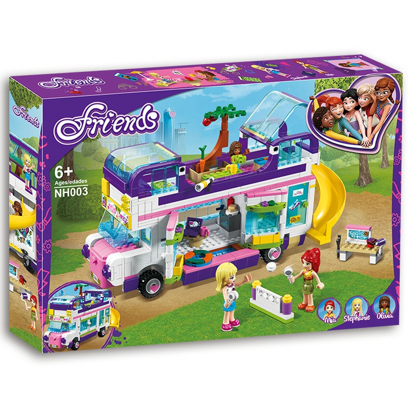 ใช้งานร่วมกับ LEGO Girls Series Heartlake City Friends Friendship Bus ...