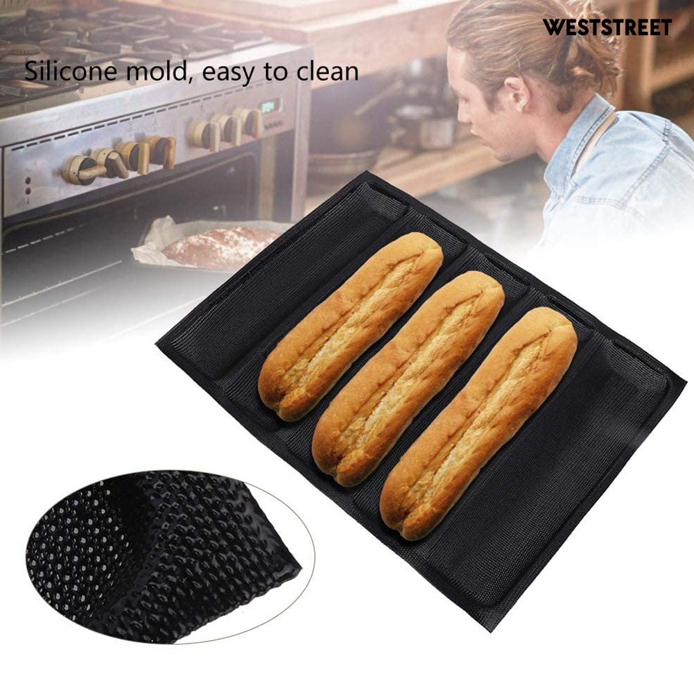 Cake① Silicone Perforated Baking French Mold Pan Tray - weststreet.th ...