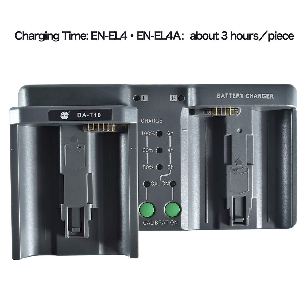 For Nikon MH 26 battery dual charger MH 26a EU plug EN EL18 ENEL18 ...