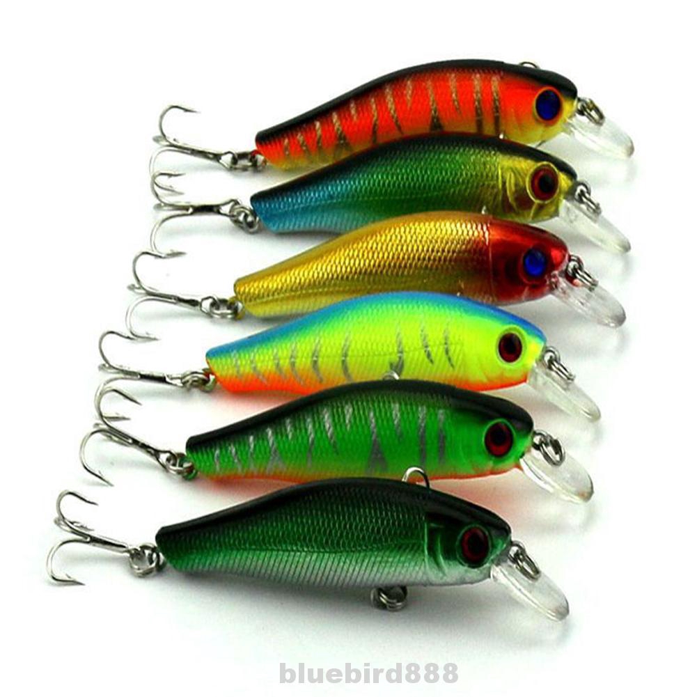 Colorful Artificial Fishing Lure Hard Baits Minnow Tackle Fake Bait ...