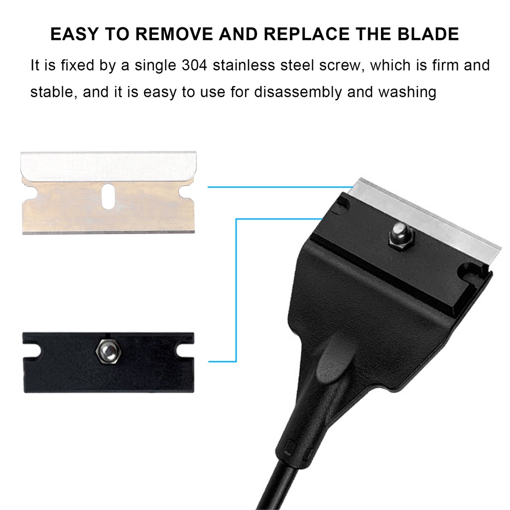 Punkstyle Fish Tank Algae Scraper Corner Handheld Universal Moss ...