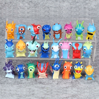 24PCS a set Slugterra Action Figures Toy 5cm Mini Slugterra Anime ...