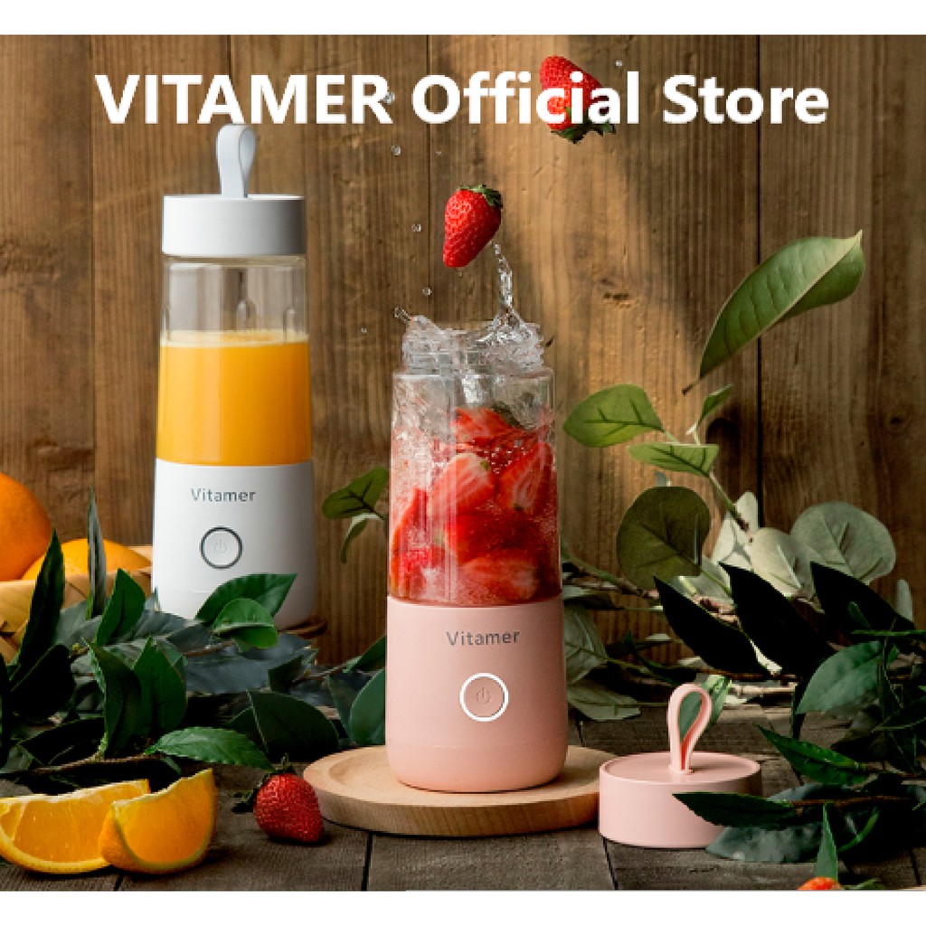 VITAMER Official รุ่น VIT-005 แก้วปั่นพกพา รุ่นใหม่ล่าสุด ขนาด 350ml ...