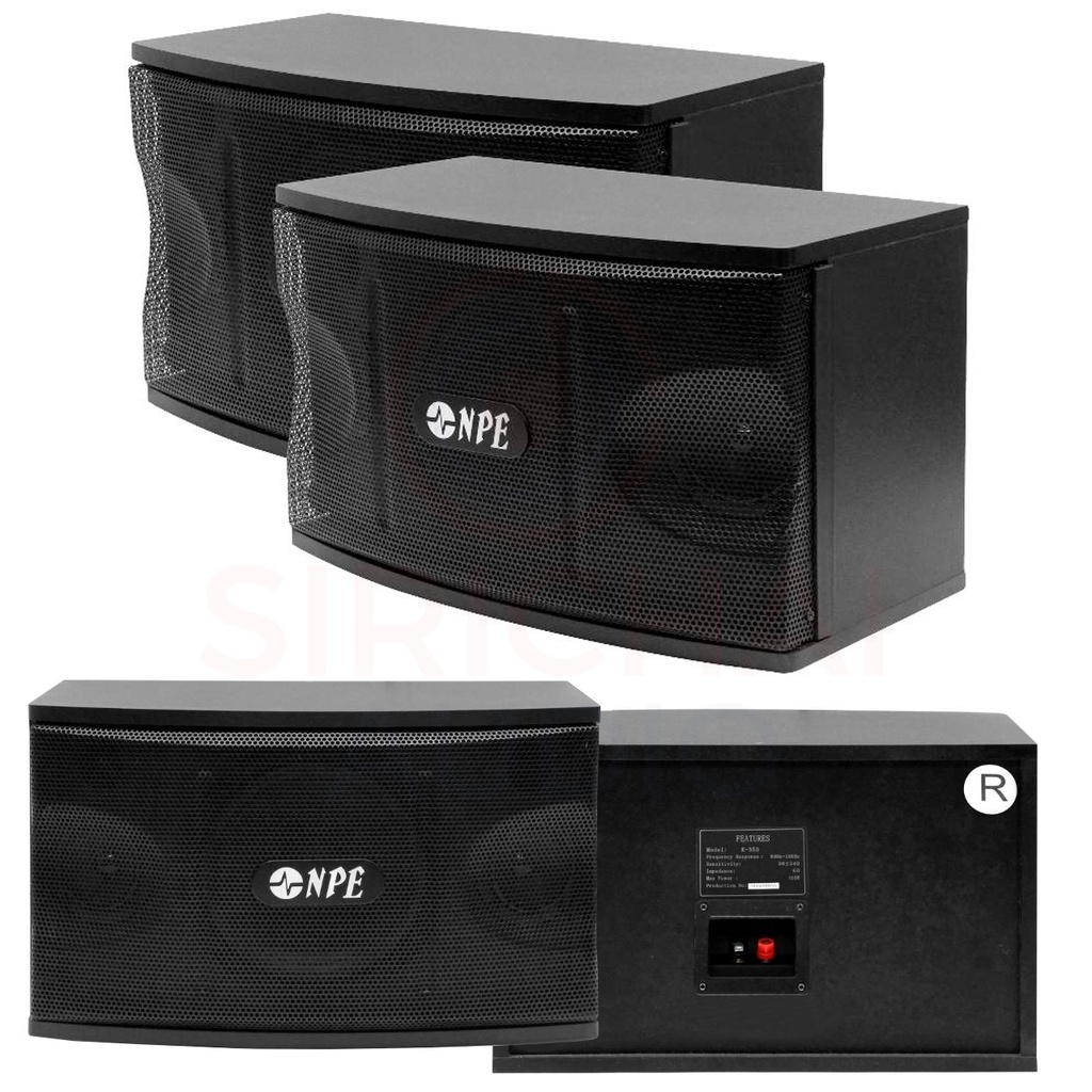 NPE ตู้ลำโพงคาราโอเกะ 8นิ้ว K350 (New VERSION) แบบคู่ ซ้าย-ขวา | Shopee Thailand