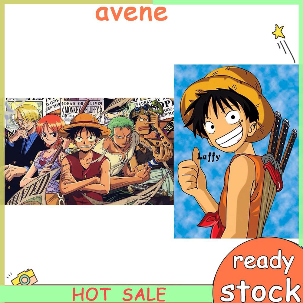 ชุดงานปักครอสติชเม็ดบีดทรงเพชร 5 D Diy รูปการ์ตูน Sea Poacher Anime ...