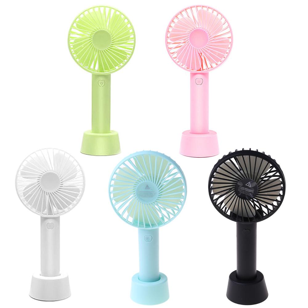 Mini Handheld Fan Portable Rechargeable Battery Operated Cooling ...