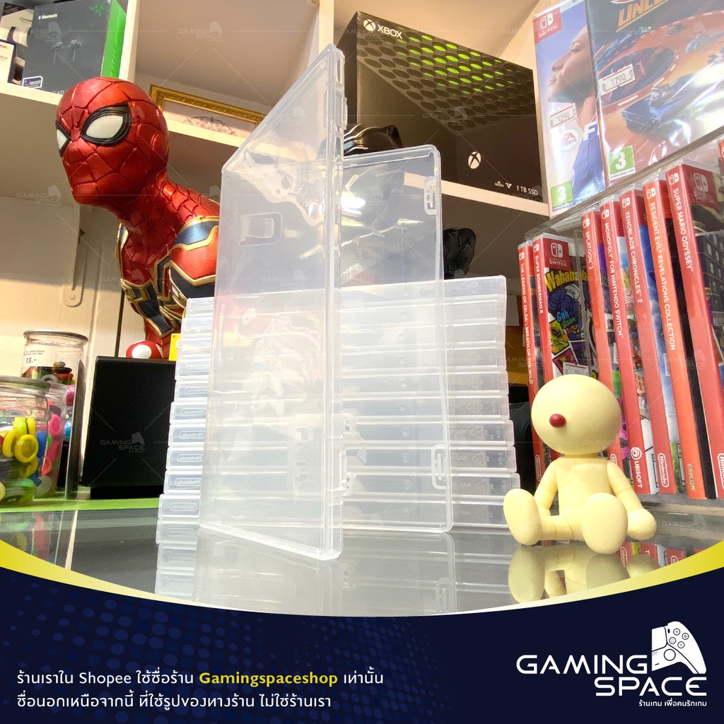 Nintendo Switch : กล่องเปล่า กล่องใส่แผ่นเกม สำหรับแผ่น Nintendo Switch ...