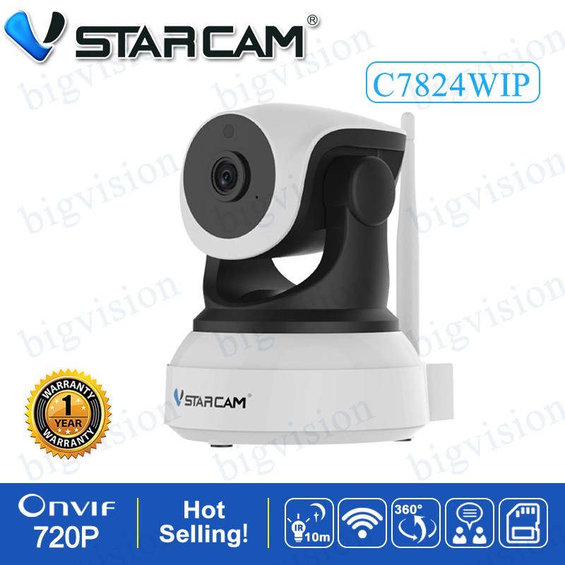Vstarcam C7824WIP กล้องวงจรปิดไร้สาย Wifi Camera รุ่น ความละเอียด EYE4 ...