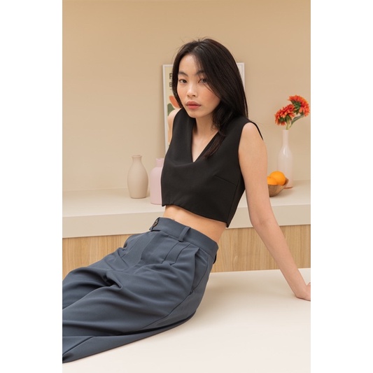 Simple Crop Top (590) - pinkcoco.style - ThaiPick