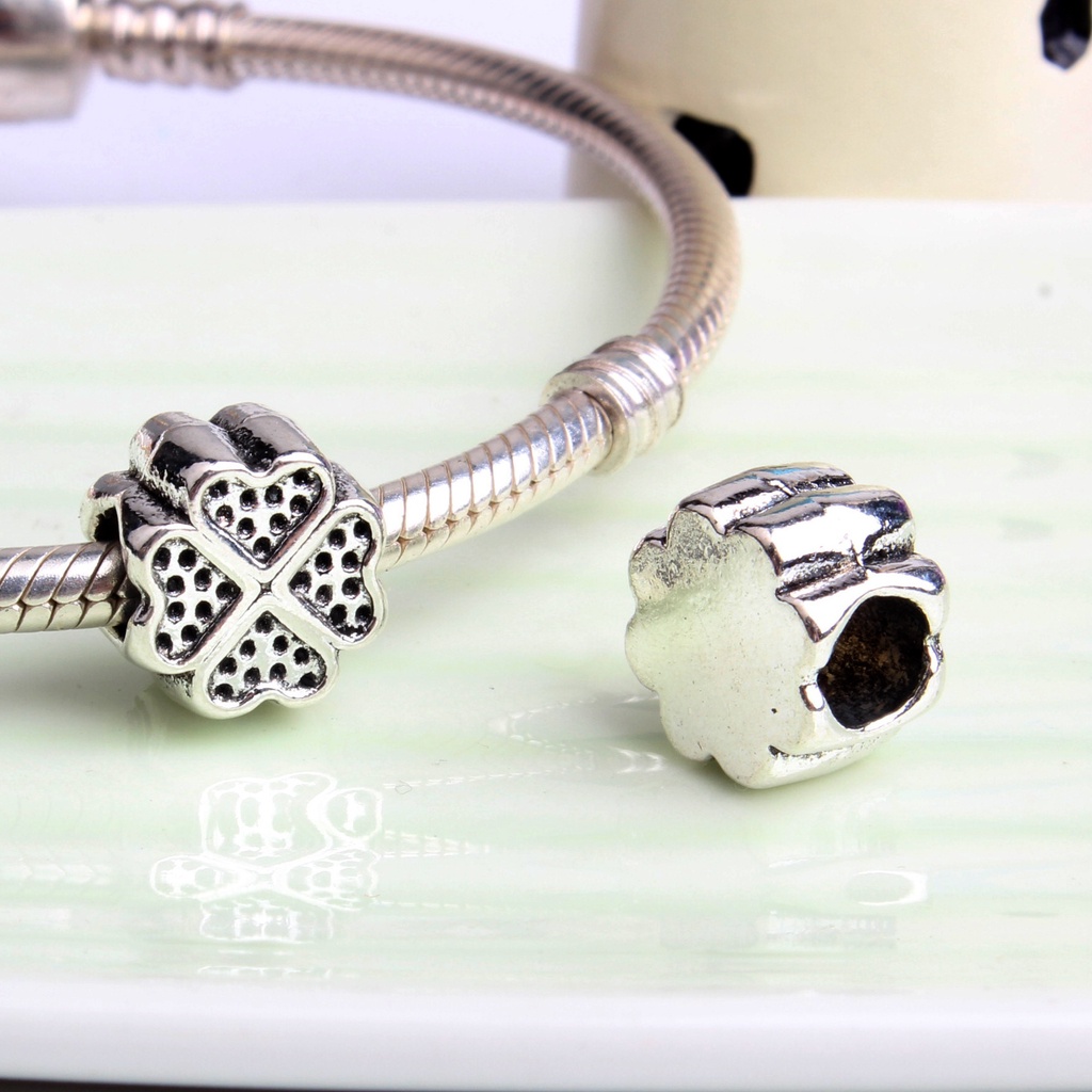 สร้อยข้อมือ ลูกปัด อัลลอย รูปหัวใจ ใบโคลเวอร์สี่แฉก S925 2022 - fgvgtrht.th - ThaiPick