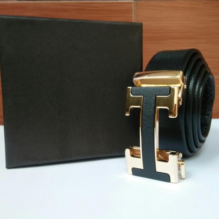 หัวเข็มขัดหนัง พิมพ์ลายตัวอักษร H โลโก้ H สําหรับผู้ชาย - elasorean1s.th - ThaiPick