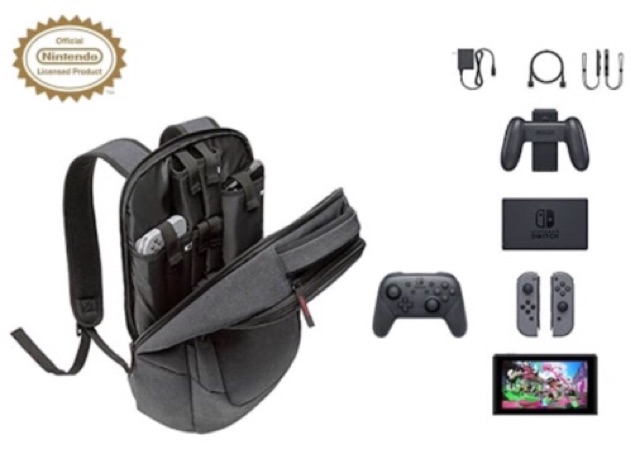 โค๊ด ALLGMS12 ลด 80.- Nintendo Switch Elite Players Backpack (กระเป๋า ...