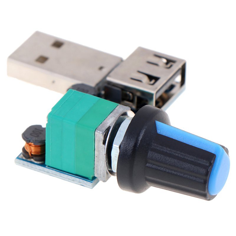1Pc 5V To 12V USB Fan Speed Controller Switch Fan Speed Regulator ...