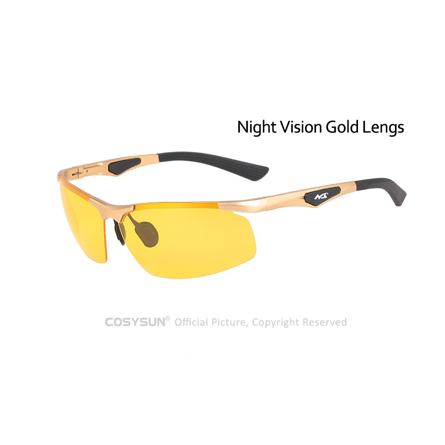 แว่นกันแดด Night Vision Driving Glasses Men night driver Goggle men ...