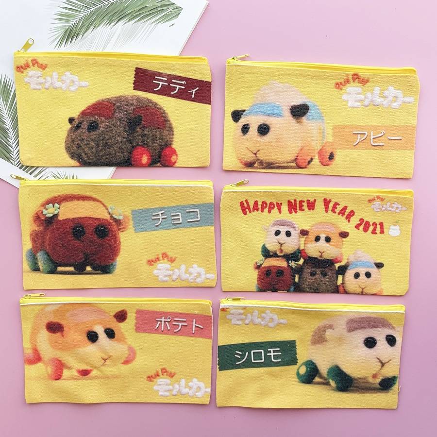 กระเป๋าดินสอ กระเป๋าผ้าใบใส่ดินสอ กระเป๋าใส่ปากกา กล่องดินสอ แถมเข็มกัด ...