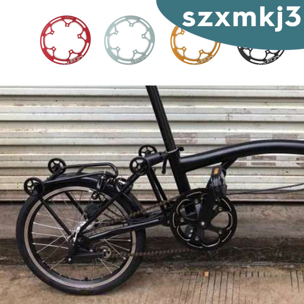 Tutoo Road Bike Bicycle Chainring Guard - BCD130 52T Chain Ring ...