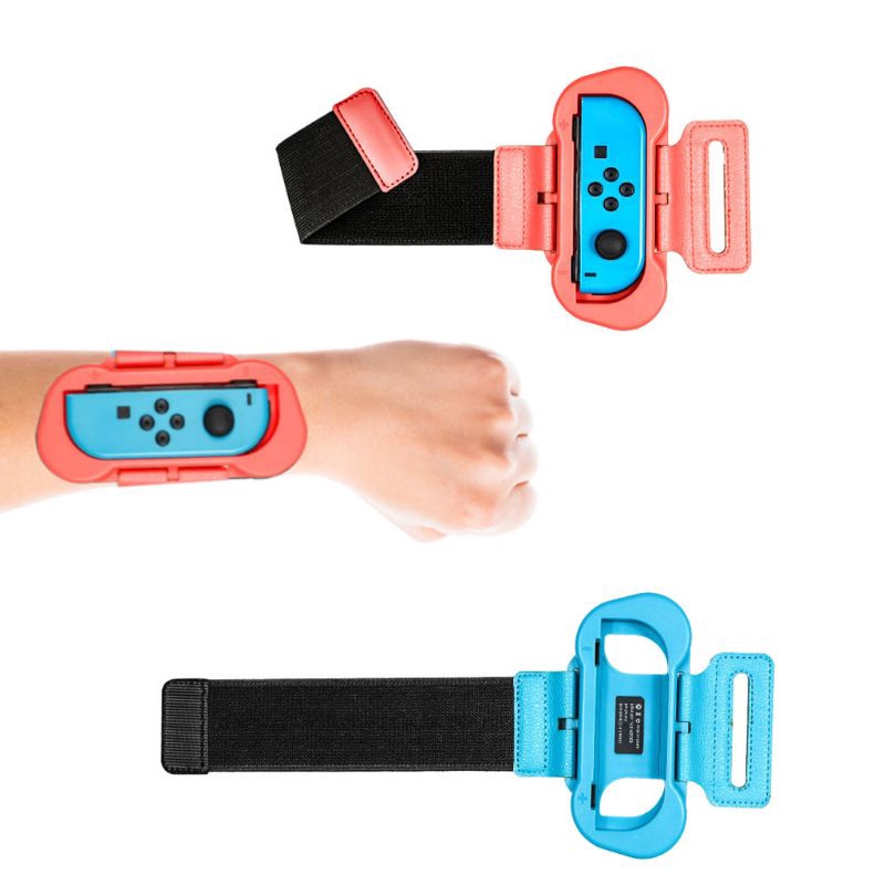 CRE 1 Pair Adjustable Elastic Dance Wrist Band Strap for Switch Joy-Con ...