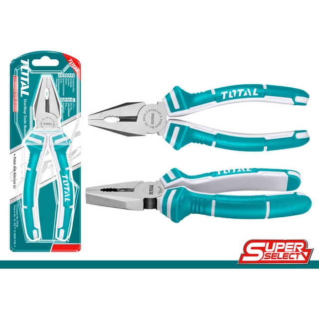 Total คีมปากจิ้งจก รุ่นtht110806 ขนาด 8นิ้ว Combination Plier Shopee