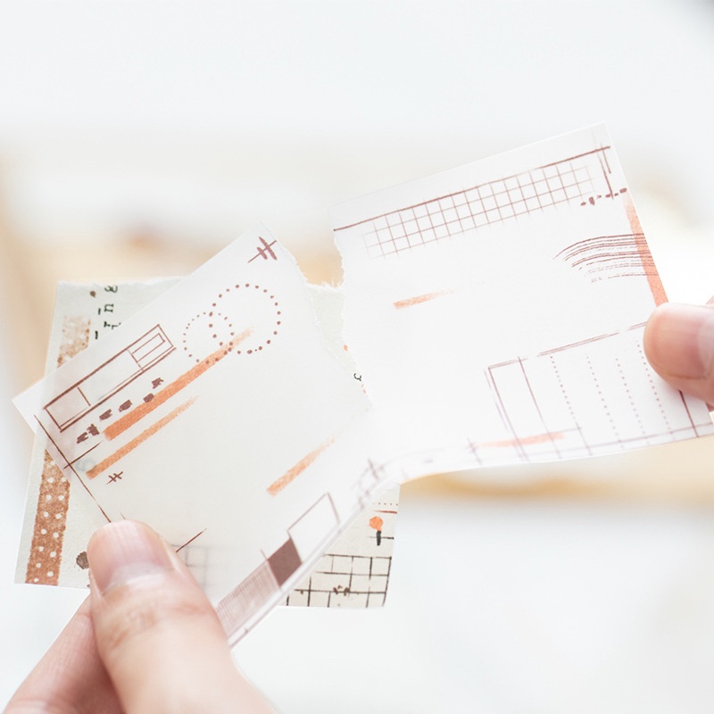 Bean sprouts home note book set self color fragment series simple ins ...
