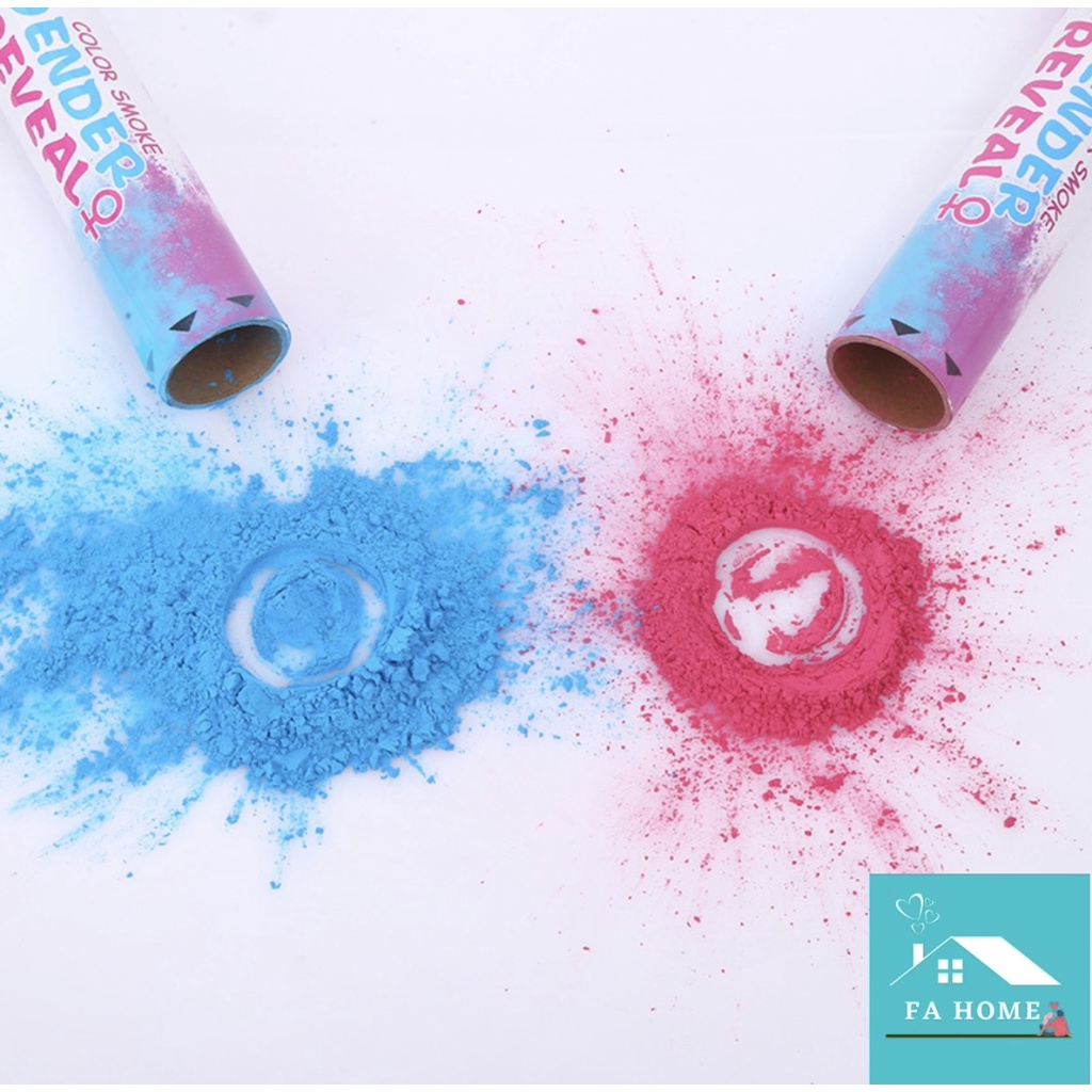 ควันสี พลุควันสี color smoke ทายสี งานปาร์ตี้ baby shower สนุกมากกกก ...