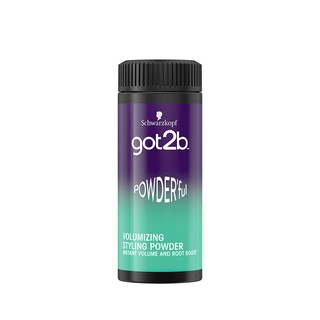 Schwarzkopf GOT2B POWDERFUL VOLUMIZING STYLING POWDER 10g. ก๊อตทูบี พาว ...