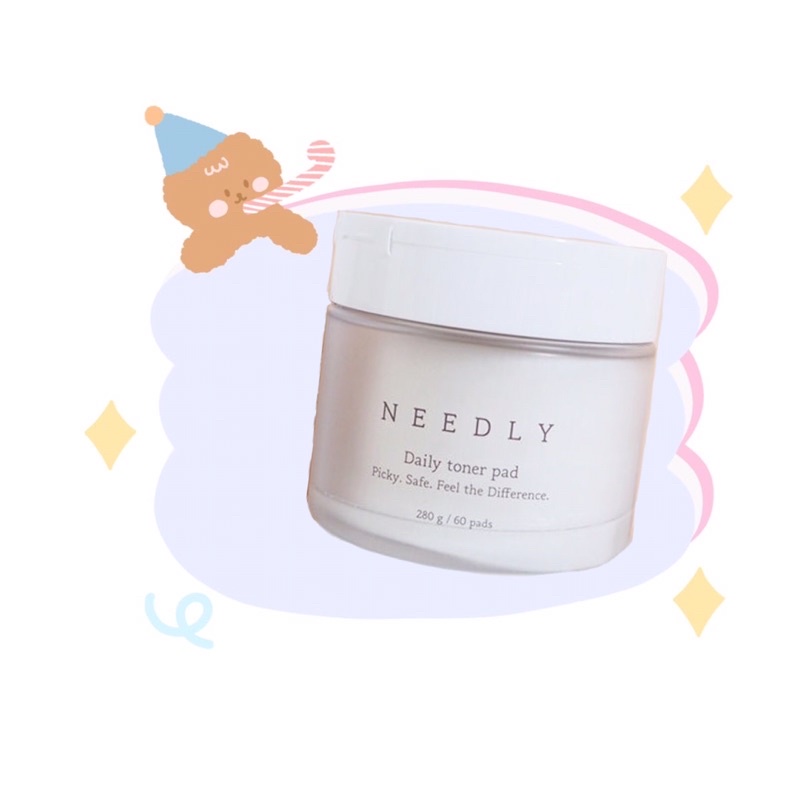 ราคาโปรกรุณาทักแชทก่อนสั่ง️Needly daily toner pad โทนเนอร์ นีสลี่ 60 ...