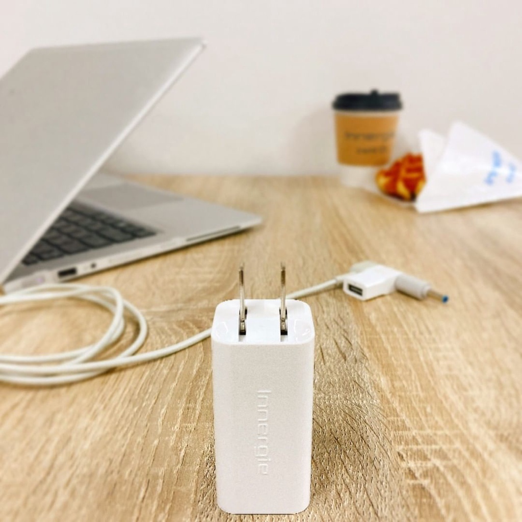 Innergie 60C Pro (Foldable Plug) 60 watt USB-C Power Adapter ฟรีสาย ...