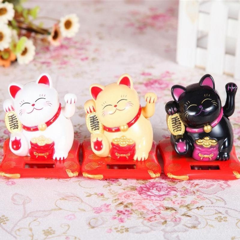 Maneki Neko Welcoming Fortune Cat Lucky สําหรับตกแต่งบ้านร้านอาหาร ...