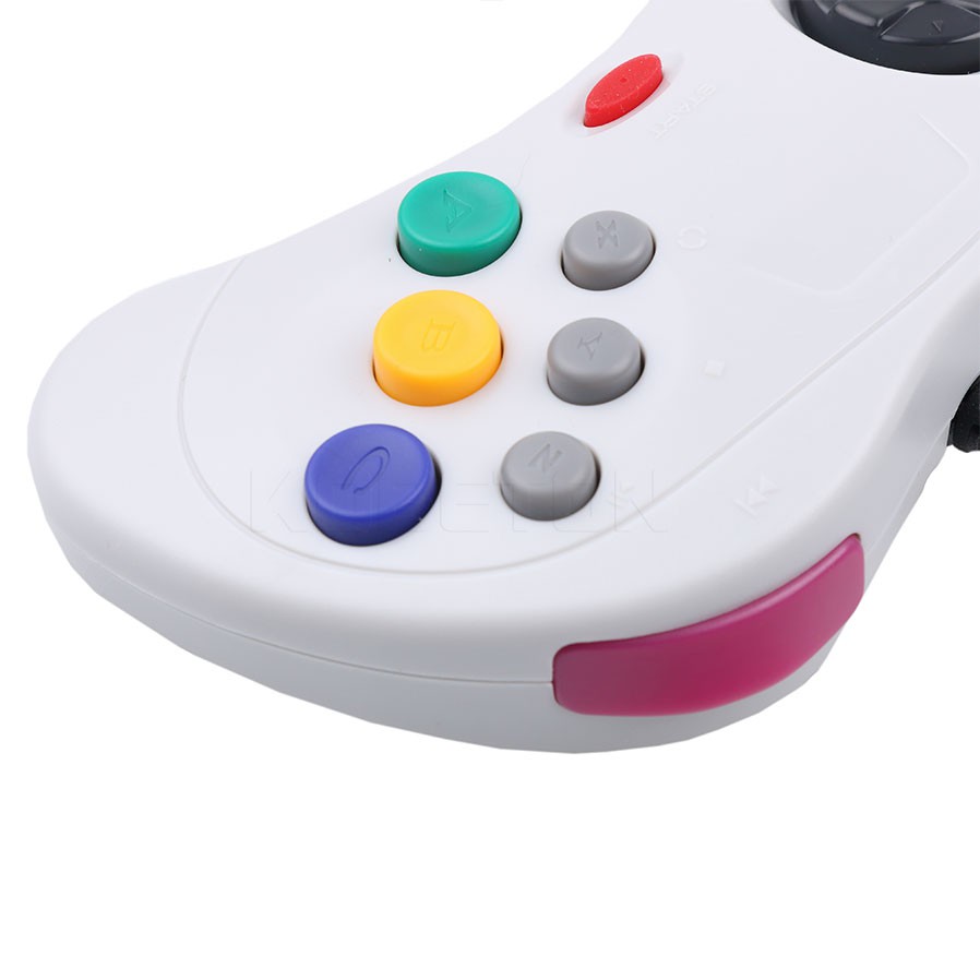 เกมแพด:Kebidu 1CS USB Wired Gamead 6 Buttons Game Controller Joyad ...