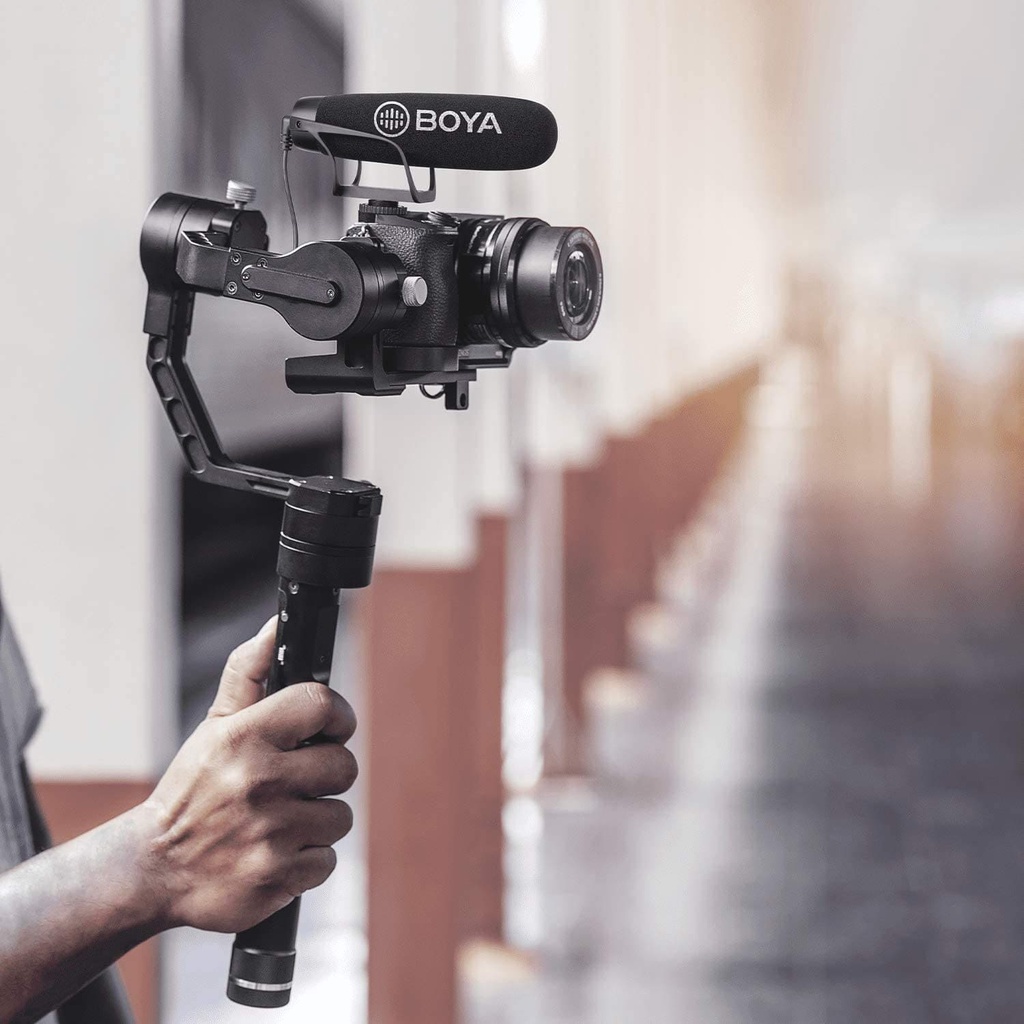 BOYA BY-BM2021 Shotgun Video Microphone Super Cadioid Microphone ...