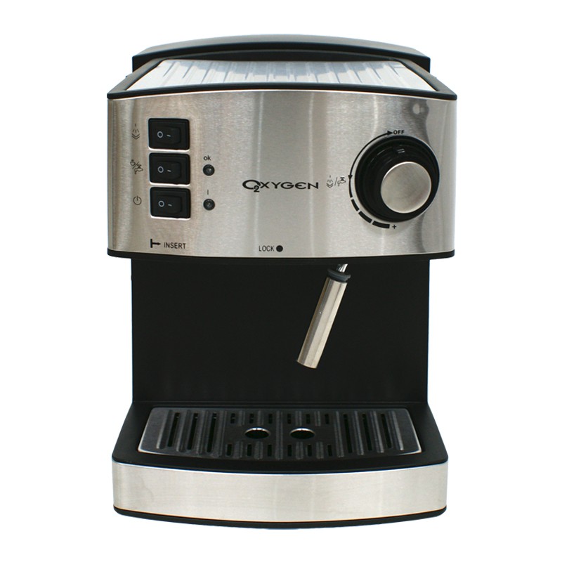 OXYGEN เครื่องชงกาแฟสด Espresso 15 บาร์ รุ่น CM-6821 เครื่องทำกาแฟ ...