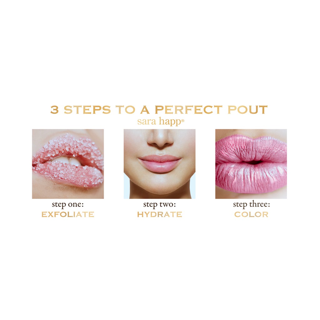 Sara Happ Perfect Pout In a Box เซตลิปสปา ปรนนิบัติริมฝีปากให้นุ่มสวย ...