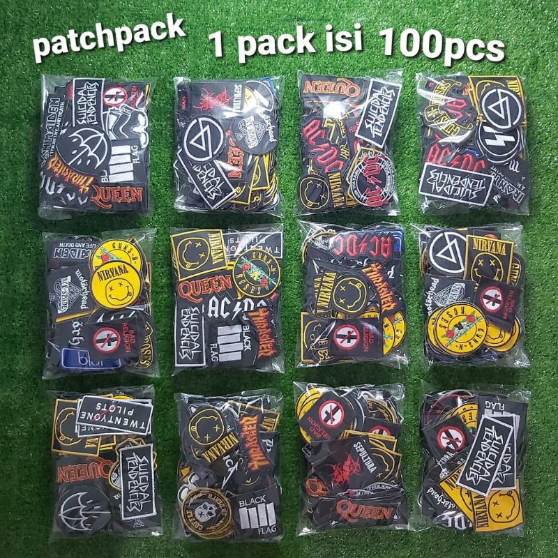 Patch PACK / PATCHES 1PACK 100pcs Random / Patch / Small Glue Good ...