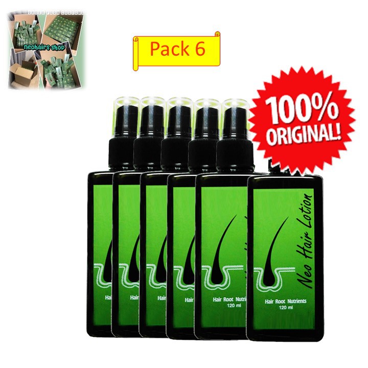 Neo Hair Lotion นีโอ แฮร์ โลชั่น Neohair (Pack 6 ขวด) - neohairs - ThaiPick
