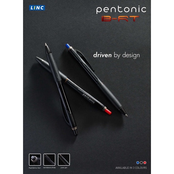 LINC PENTONIC B-RT 0.7mm Pen- INDIA top 10 - w.t2527 - ThaiPick