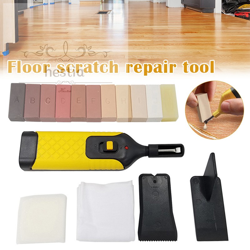 Laminate Floor Repair Kit 11 Color Wax Blocks for Repair Damaged ...